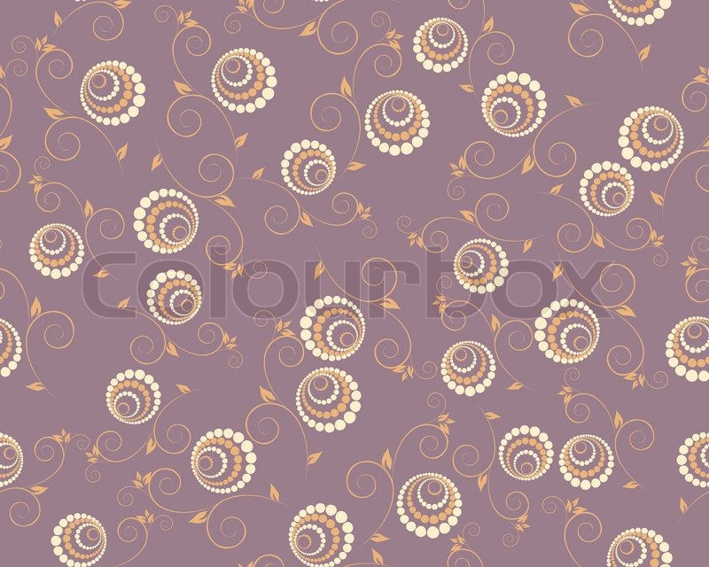 Vector cute flower background | Stock vector | Colourbox