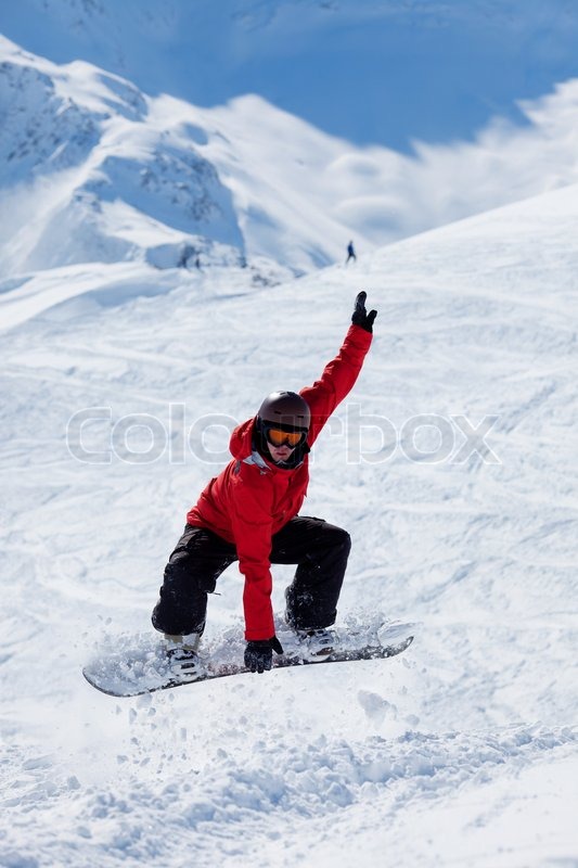 Snowboarder | Stock Photo | Colourbox