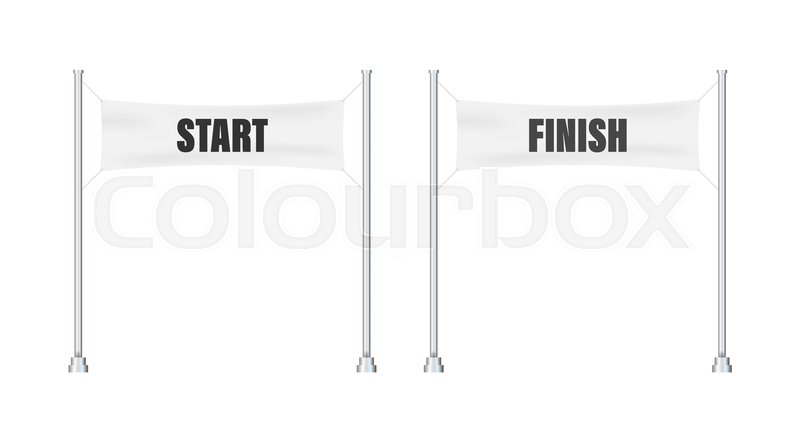 Finish Line Banner Clipart