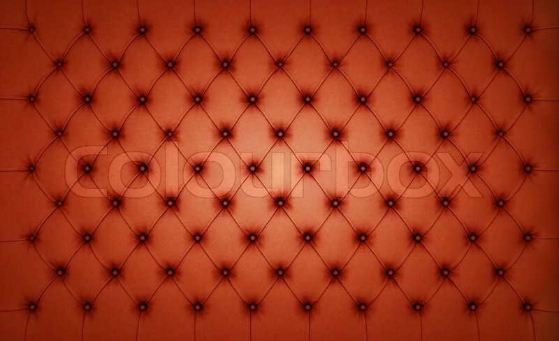 Brown Luxury buttoned leather pattern | Stock image | Colourbox