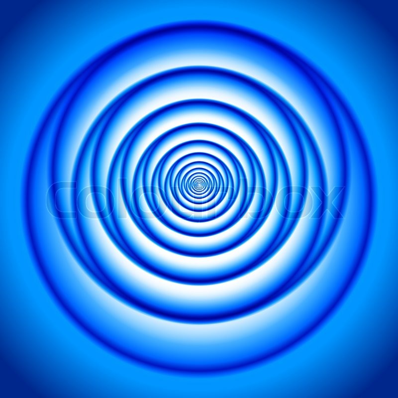 Abstract Vortex, blue vector ... | Stock vector | Colourbox