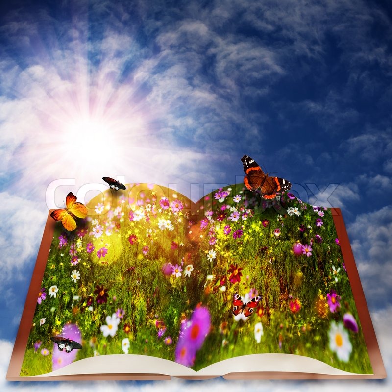 Fairy tale Abstract fantasy backgrounds ... | Stock image | Colourbox