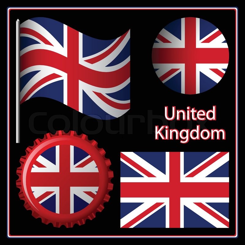 England graphic set | Stock vector | Colourbox