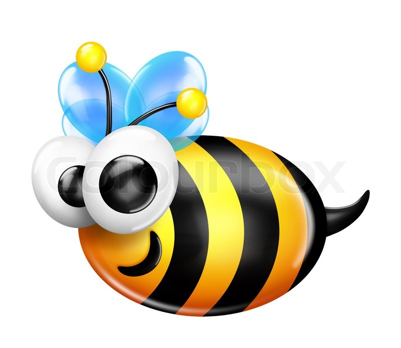 Cartoon Biene | Stock Bild | Colourbox