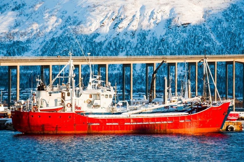 Red ship | Stock image | Colourbox