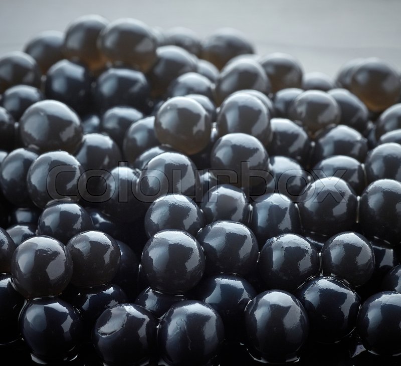 Black Tapioca Pearls