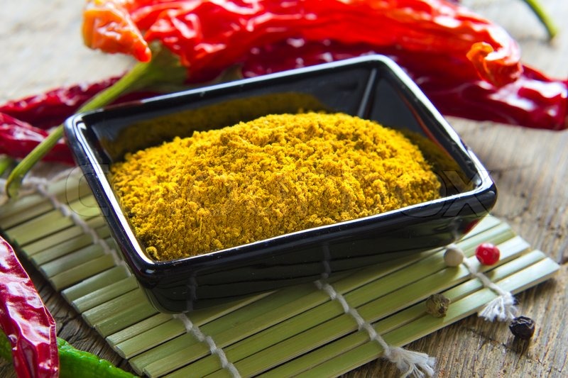 Ground chili peppers | Stock image | Colourbox