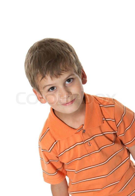 Cute boy smilling | Stock image | Colourbox
