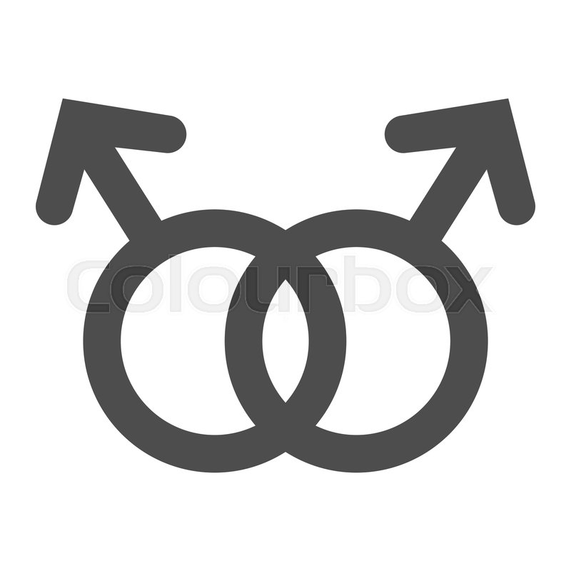 Two Male Symbol