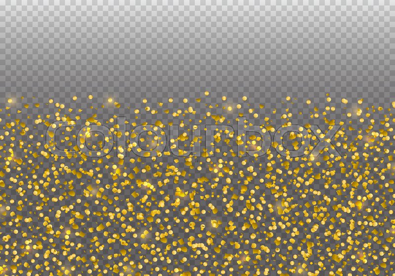 Vector template with gold glitter ... | Stock vector | Colourbox