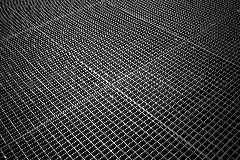 Background texture of tiled metal ... | Stock image | Colourbox