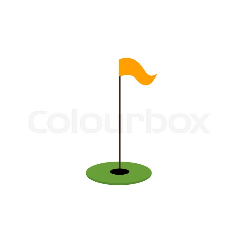 Golf Flag Vector