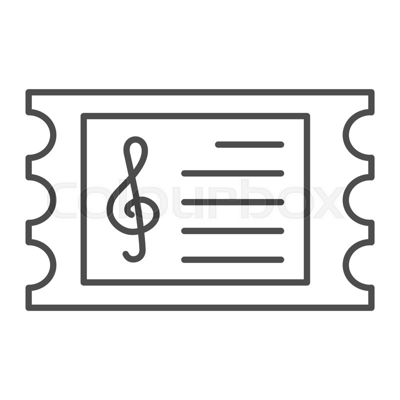 Concert Ticket Invitations