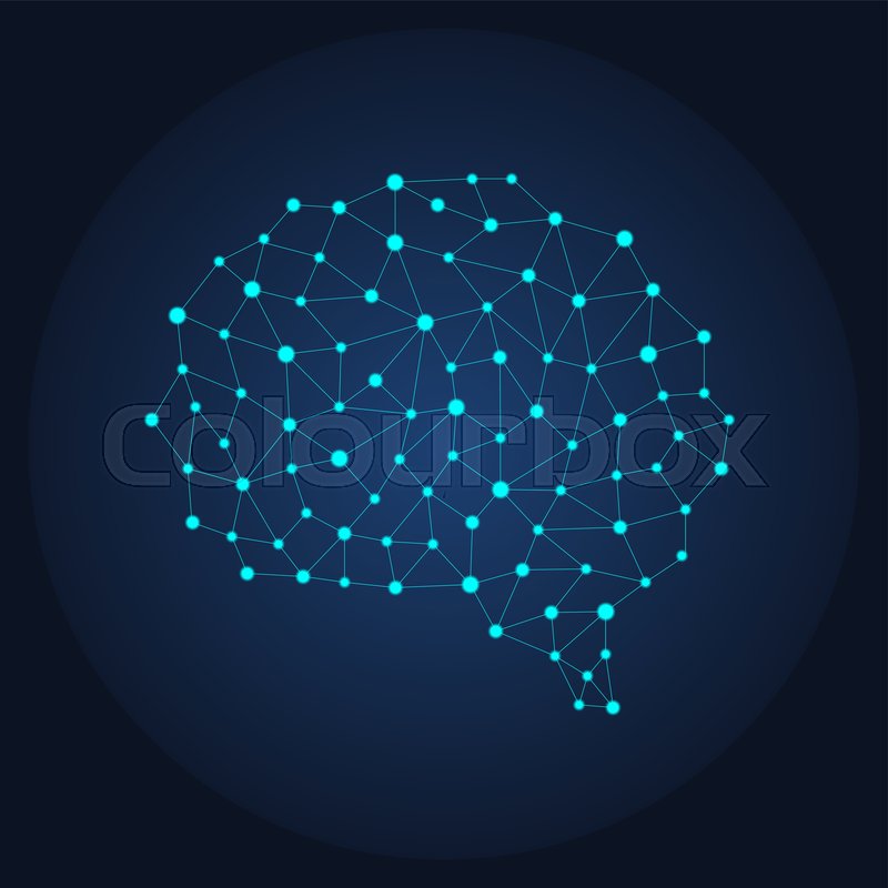 Brain Design Vector