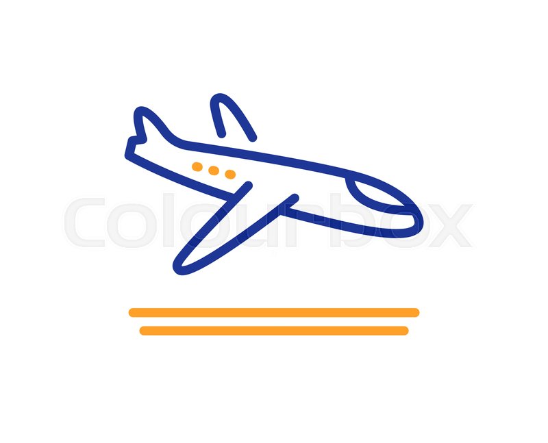 Plane Landing Icon