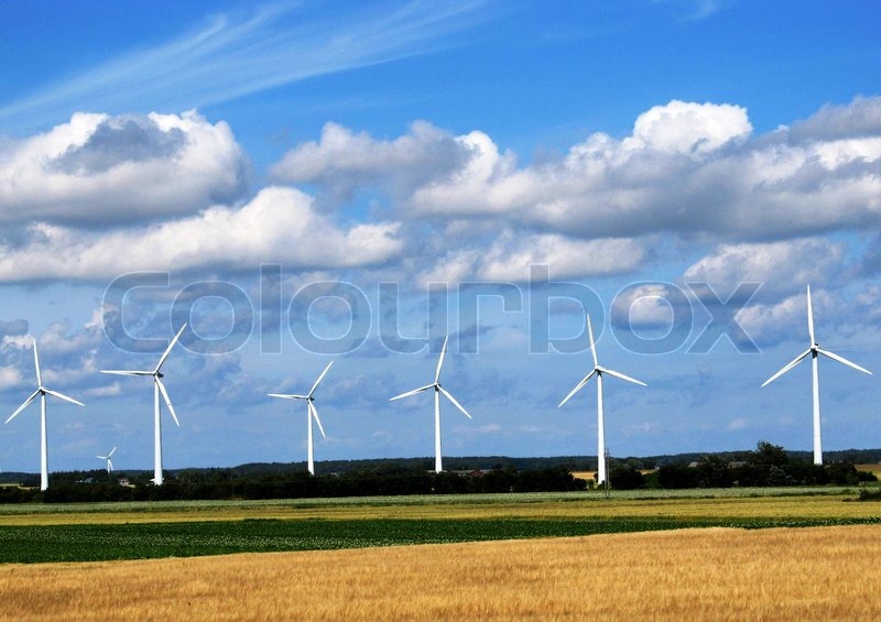 Vindmøller | Stock foto | Colourbox