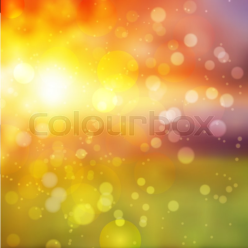 Amazing bokeh abstract background. ... | Stock vector | Colourbox