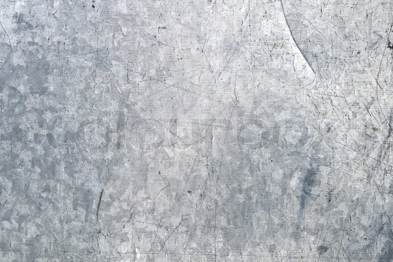 Galvanized iron closeup background ... | Stock image | Colourbox