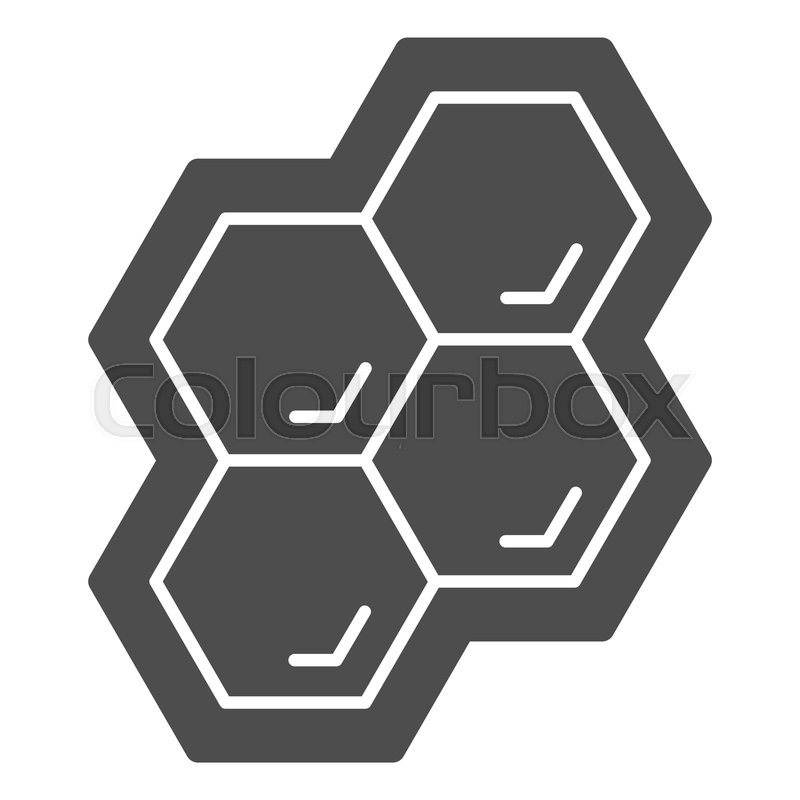 Solid Hexagon Vector
