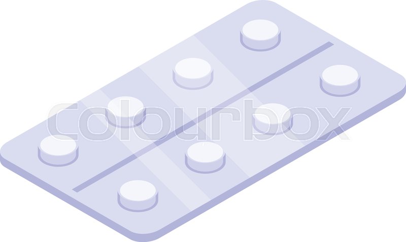 Pill cartoon | Stock vector | Colourbox