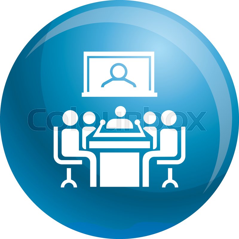 Video Conference Symbol