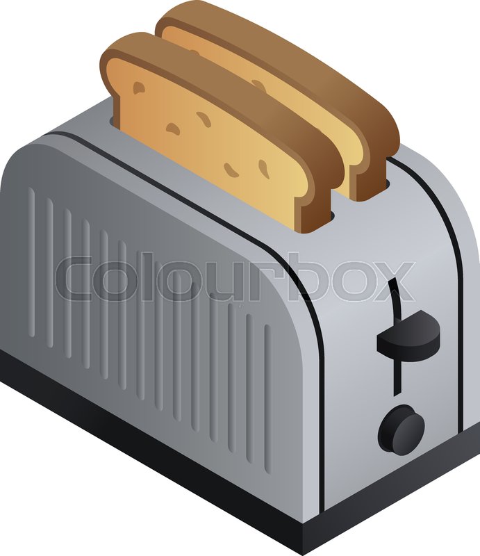 Bread Toaster Clipart