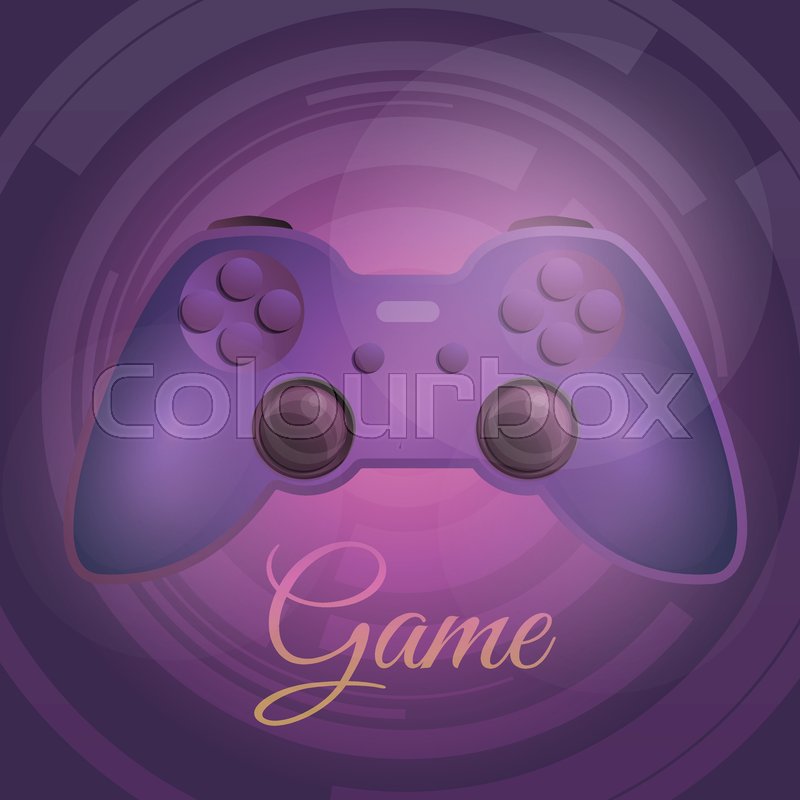 Cartoon Video Game Controller