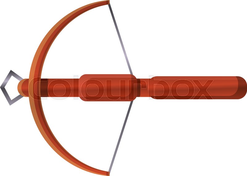 Crossbow icon. Cartoon of crossbow ... | Stock vector | Colourbox
