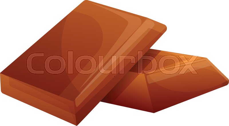 Chocolate icon. Cartoon of chocolate ... | Stock vector | Colourbox
