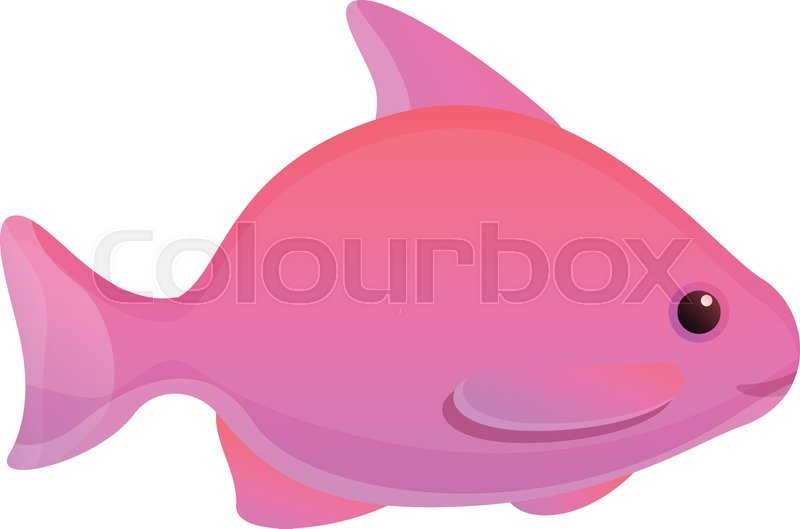 Breeding fish icon. Cartoon of ... | Stock vector | Colourbox
