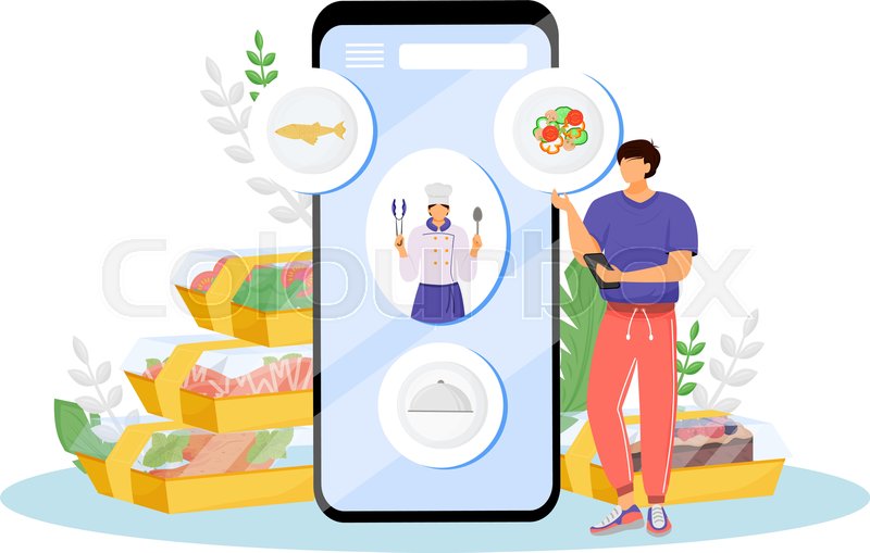 Restaurant Food Cartoon