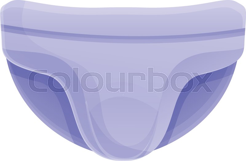 Cloth diaper icon. Cartoon of cloth ... | Stock vector | Colourbox