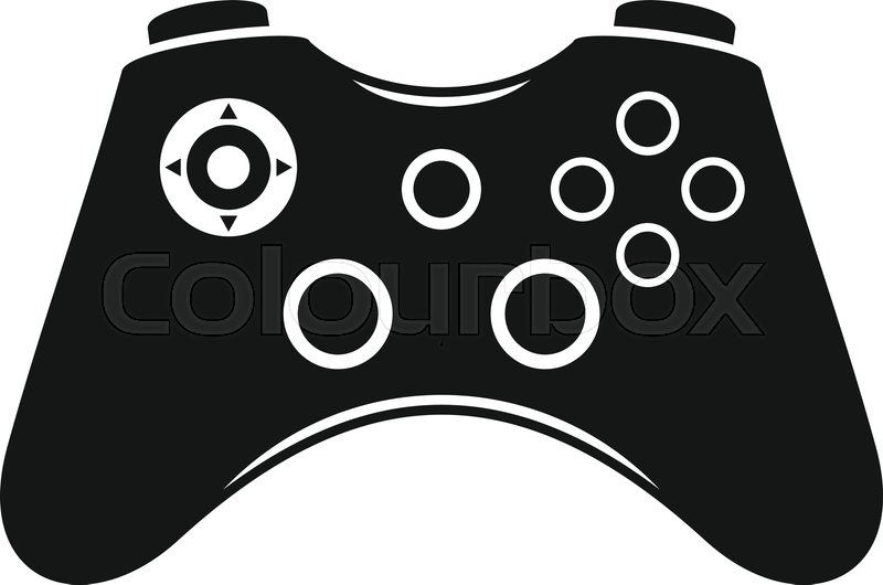 Video game controller icon. Simple ... | Stock vector | Colourbox
