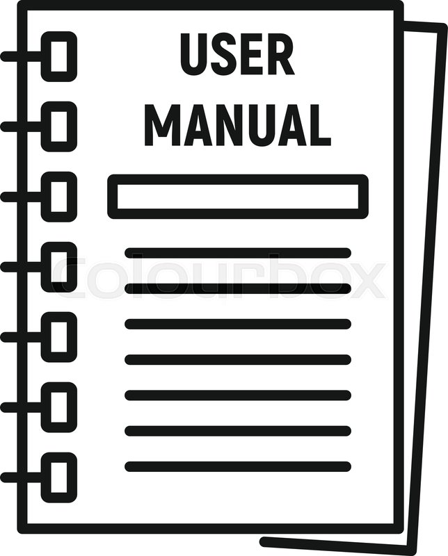 Manual Icon Vector