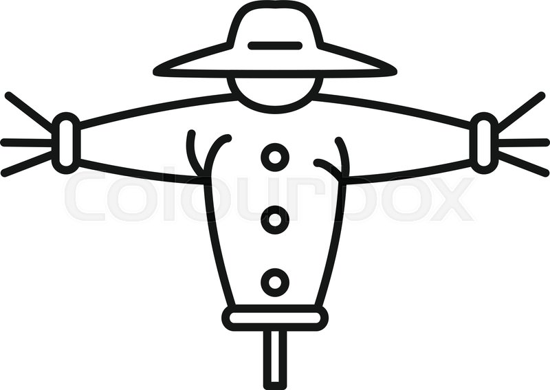 Scarecrow Hat Clip Art