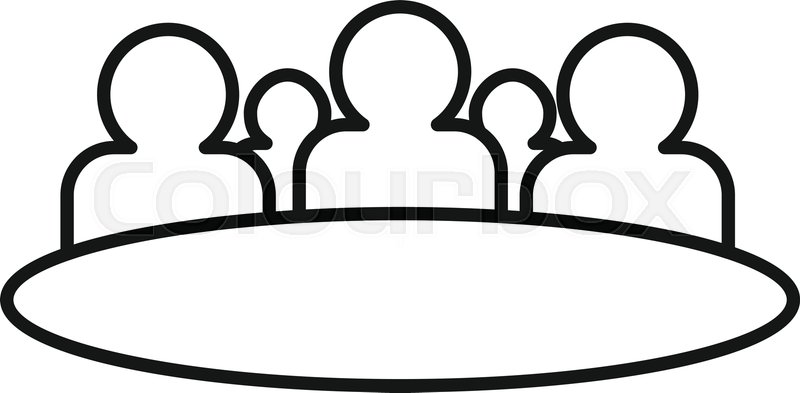 Round Table Discussion Icon