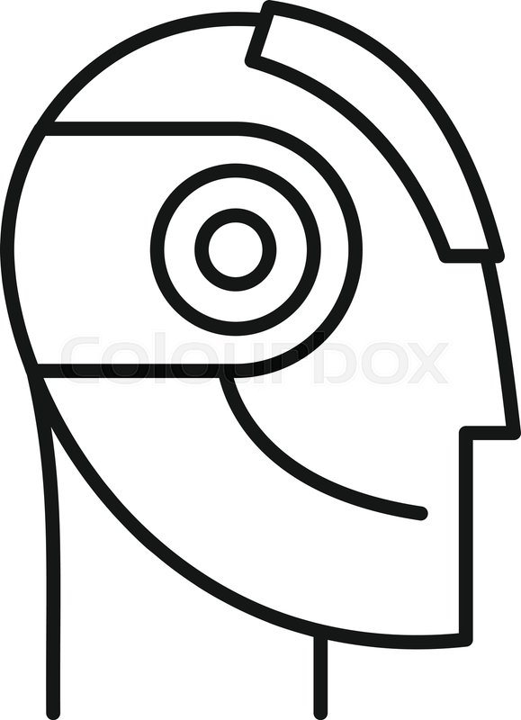 Robot Head Icon