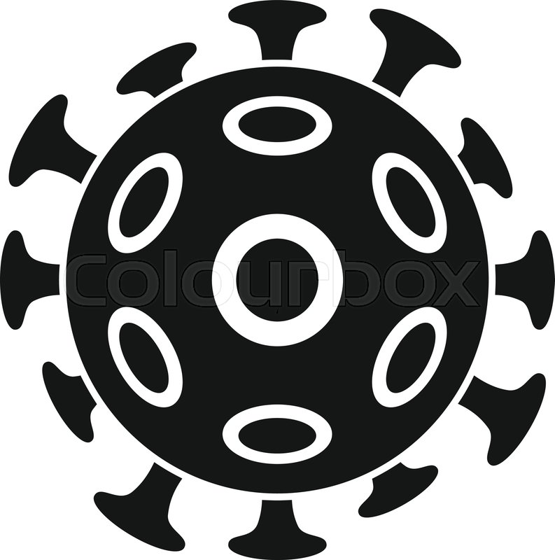 Cancer cell icon. Simple illustration ... | Stock vector | Colourbox