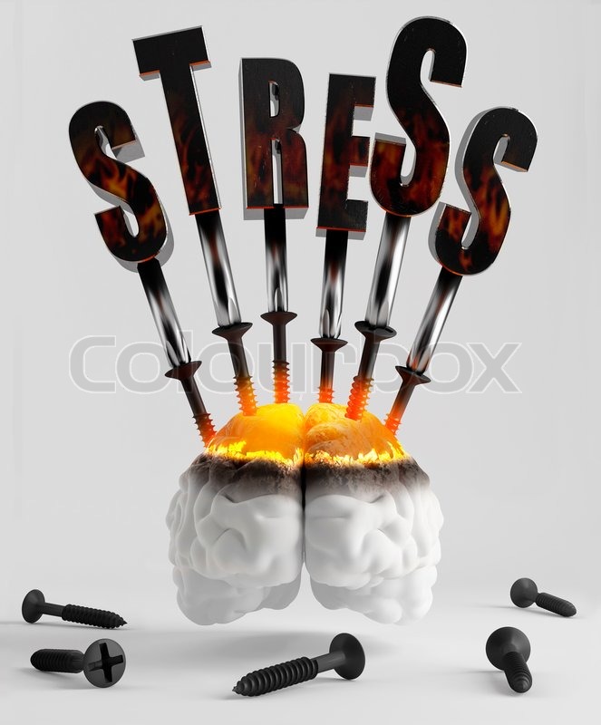 Stress | Stock Bild | Colourbox