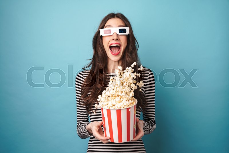 Eating Movie Popcorn