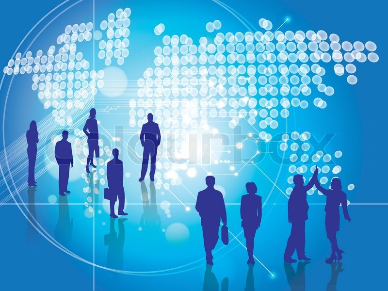 Backgrounds vector Business People ... | Stock vector | Colourbox
