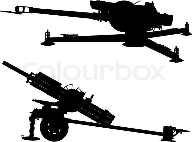Artillery | Stock vector | Colourbox