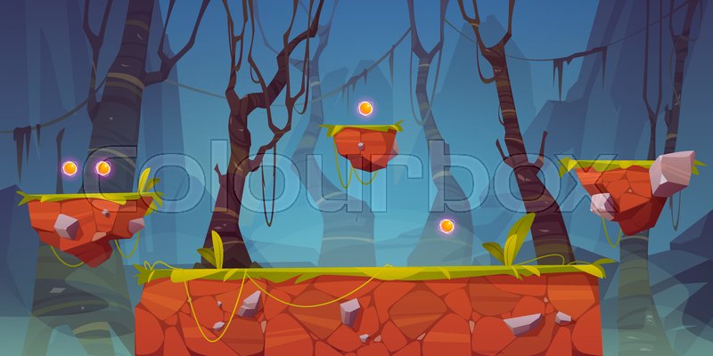 Animated Forest 2d