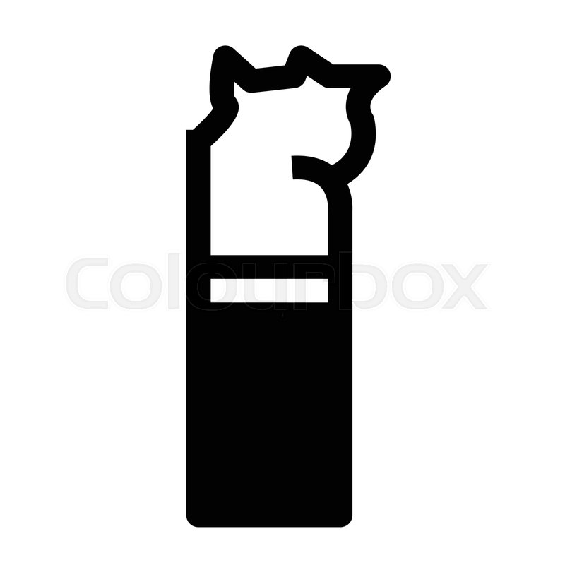 Simple Cigarette Icon sign design | Stock vector | Colourbox