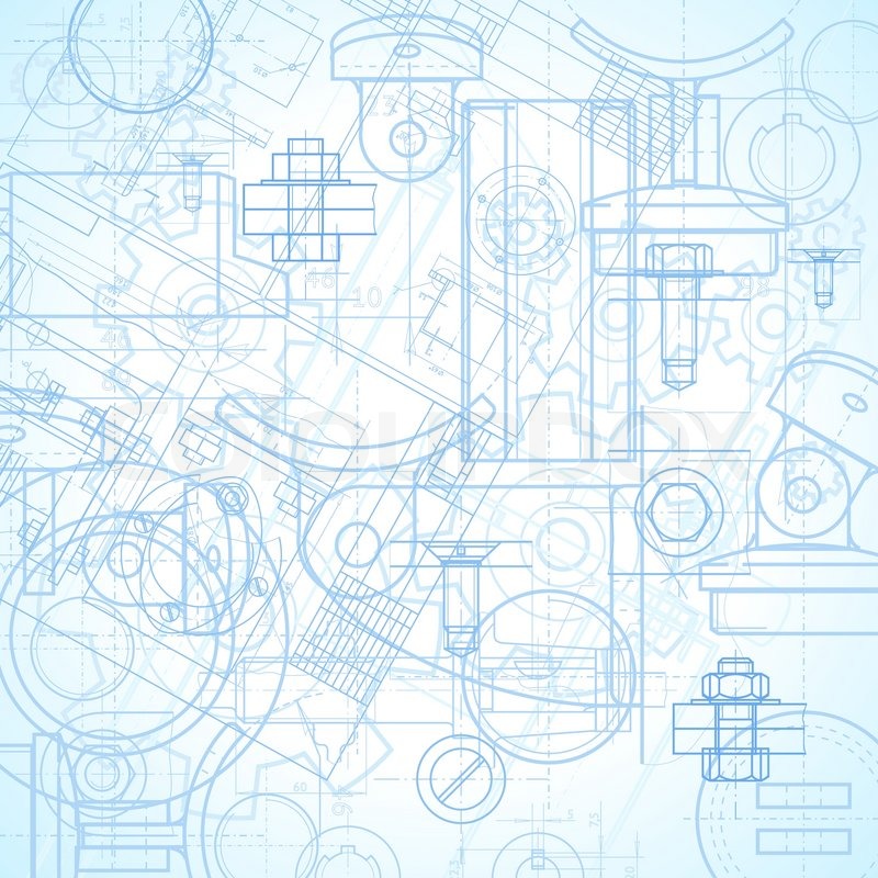 Industrial background | Stock vector | Colourbox