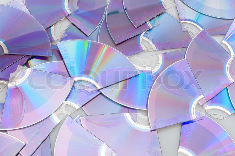 Broken CDs | Stock Photo | Colourbox