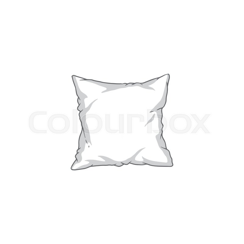 Decorative Pillow Drawing