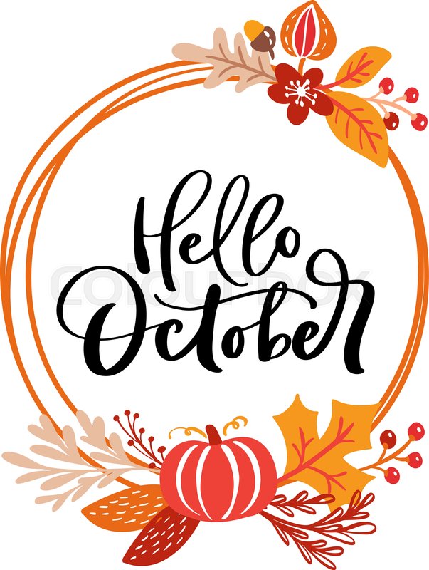 Hello October Pumpkins