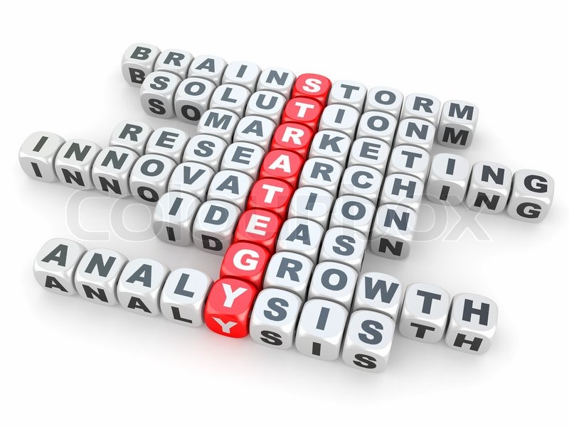 Conceptual image of strategy | Stock image | Colourbox