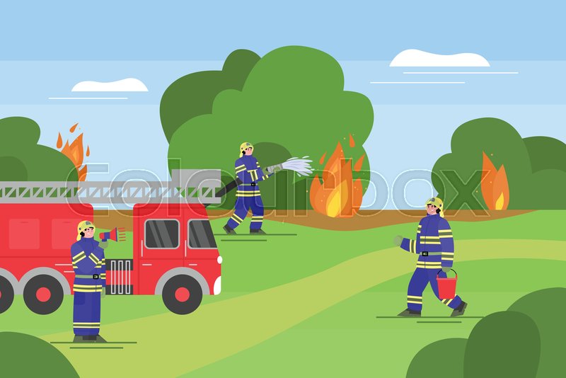 Fire Station Animated